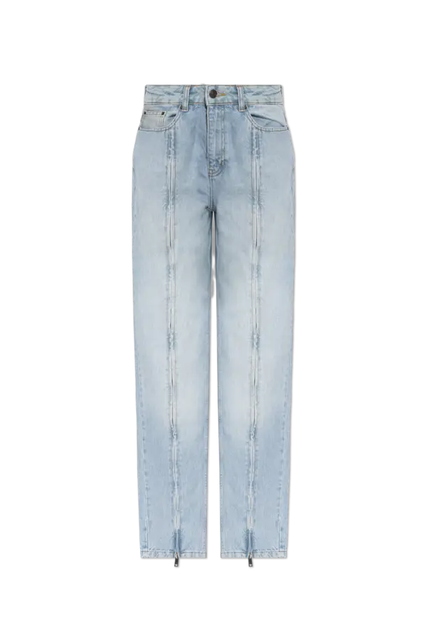 ROTATE BY BIRGER CHRISTENSEN Bootcut Jeans With Zippers