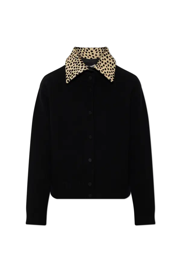 RÓHE Wool Cardigan - Black