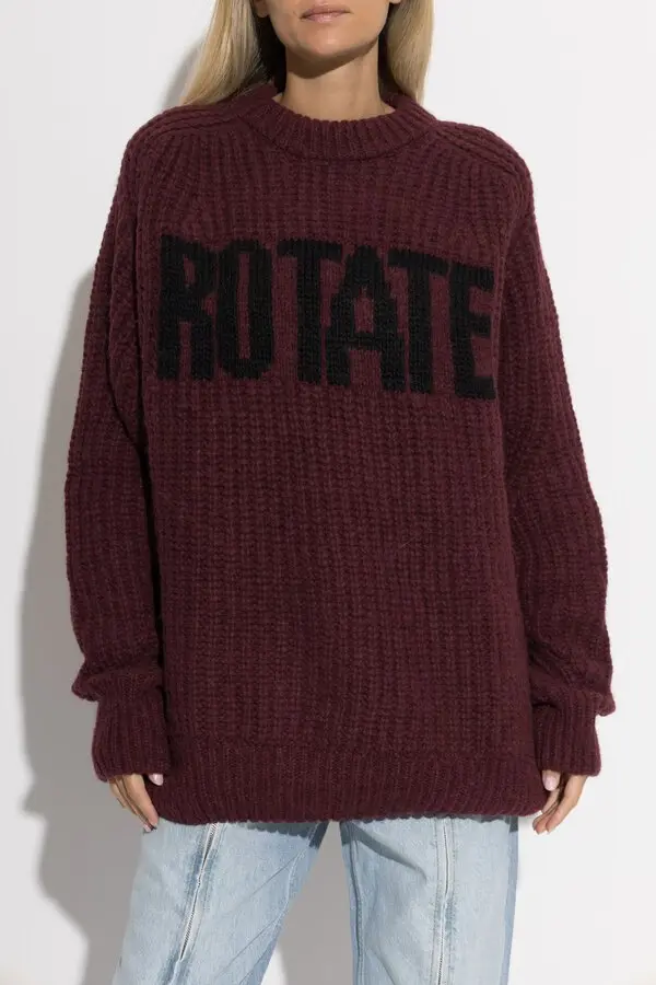 ROTATE BY BIRGER CHRISTENSEN Sweater With Logo