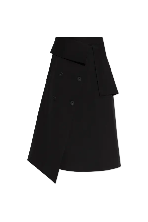 RÓHE Asymmetrical Skirt - Black