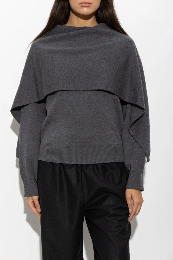 RÓHE Wool Sweater With Scarf