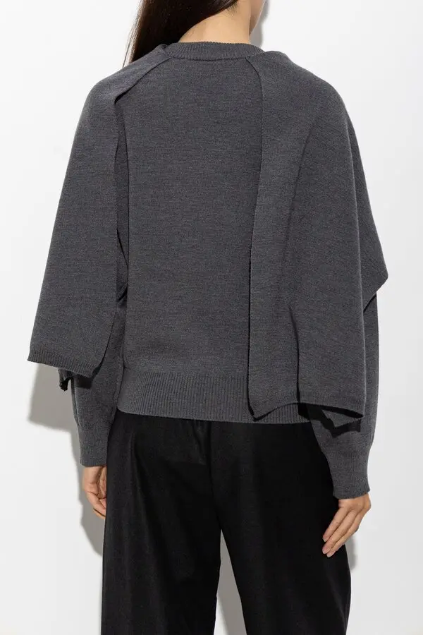 RÓHE Wool Sweater With Scarf