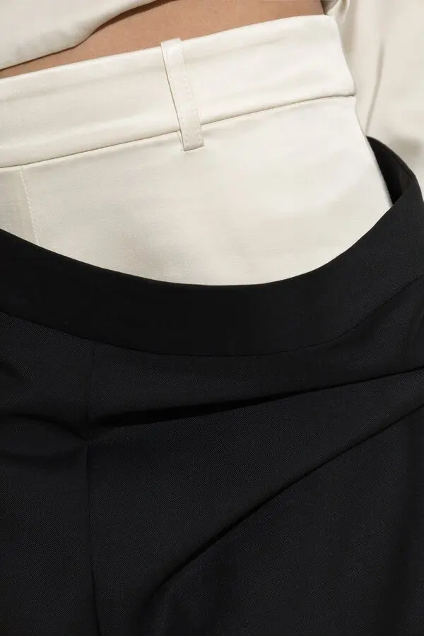 RÓHE Wool Pleated Trousers