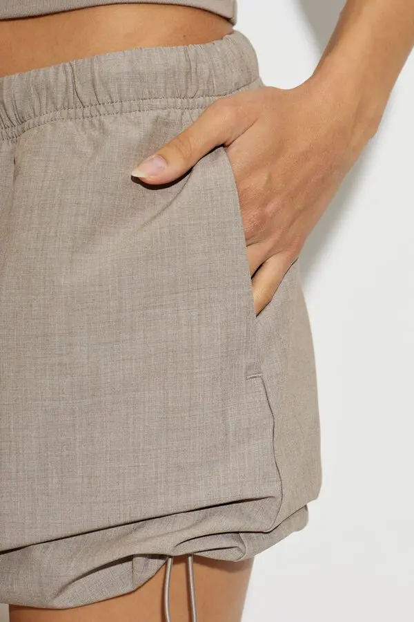 Fear Of God Short Skirt With Side Drawstrings