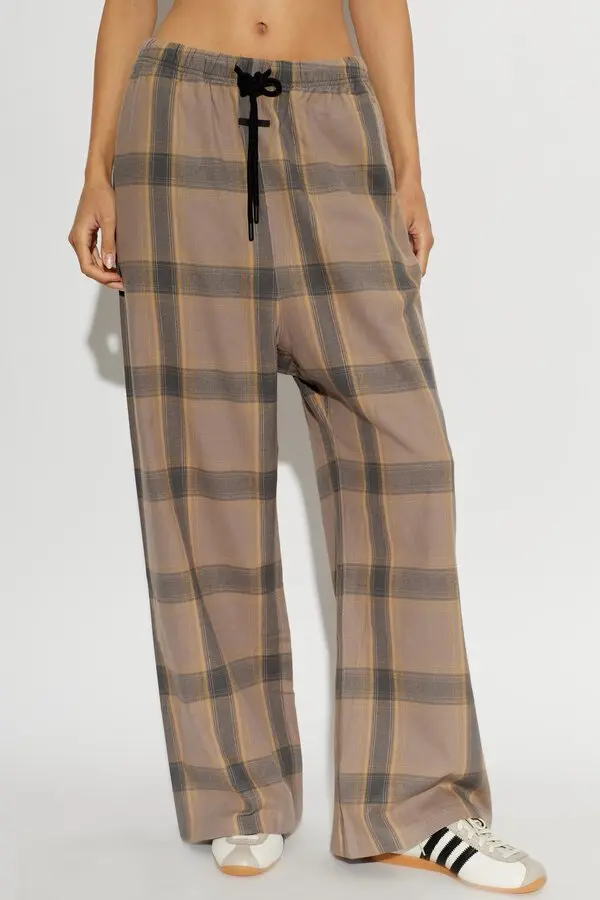 Fear Of God Cotton Checked Trousers