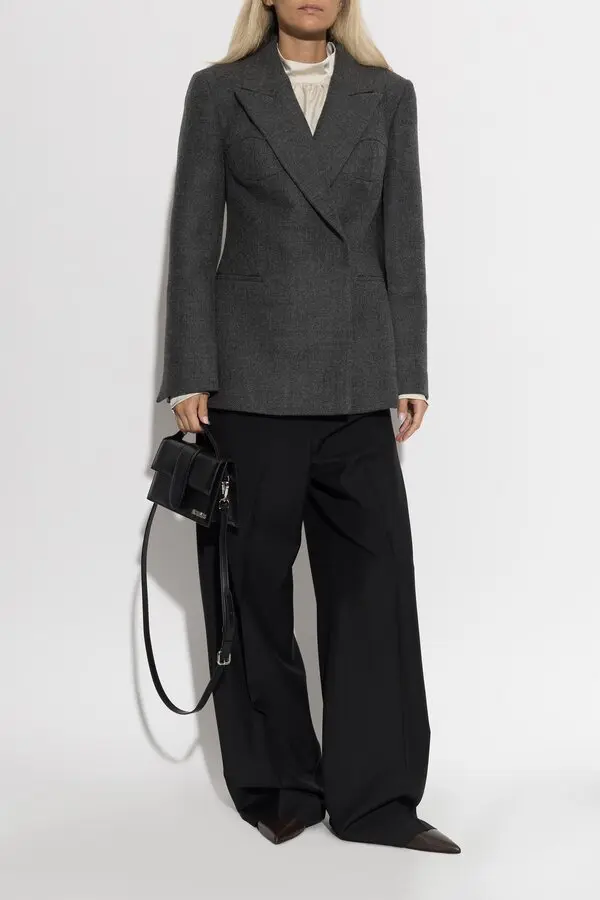RÓHE Wool Blazer With Single Vent
