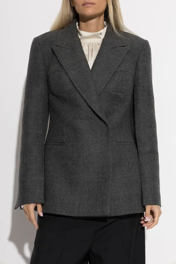 RÓHE Wool Blazer With Single Vent