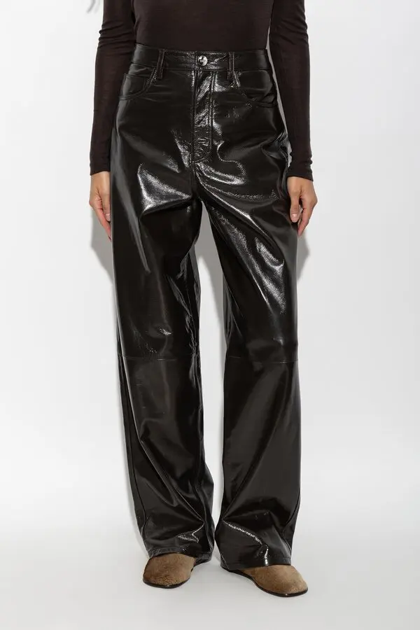 RÓHE Leather Trousers