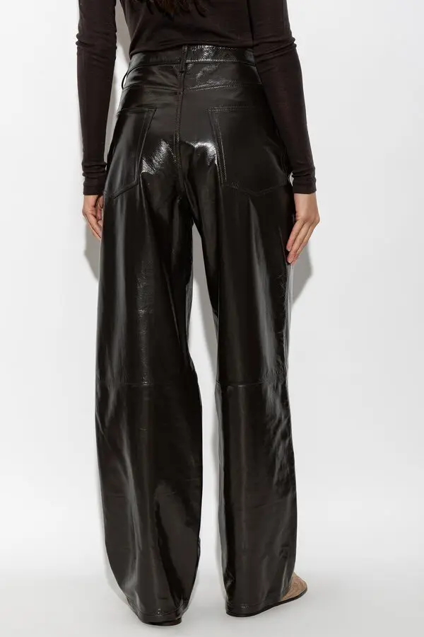 RÓHE Leather Trousers