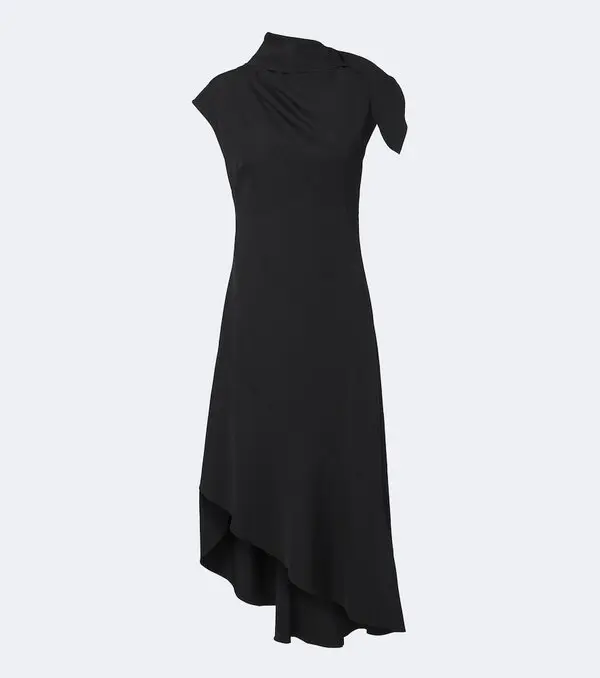 Proenza Schouler Asymmetrical Draped Midi Dress