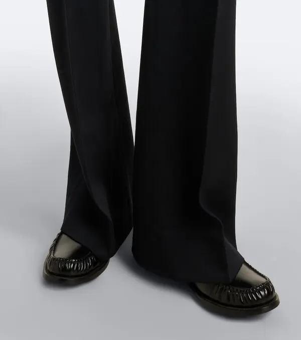 Acne Studios Wool Straight Leg Trousers