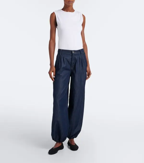 FRAME Balloon Wide-leg Jeans