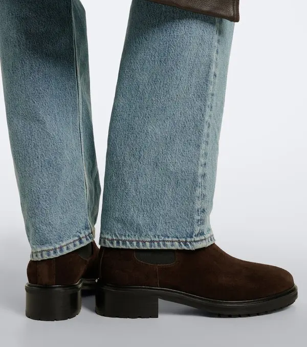 AeydĒ Jack Suede Chelsea Boots