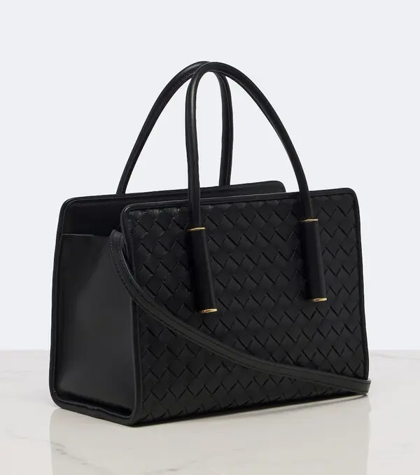 Bottega Veneta Barbara Small Intrecciato Top-handle Bag
