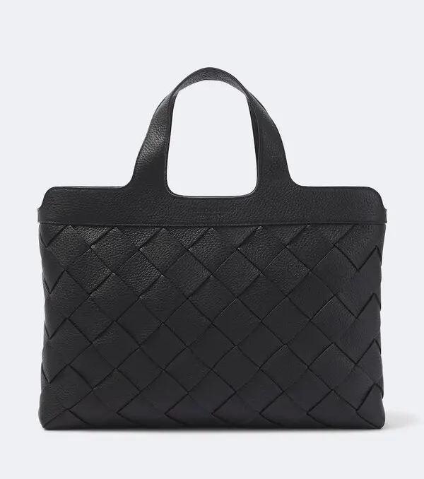 Bottega Veneta Diago Intrecciato Leather Briefcase