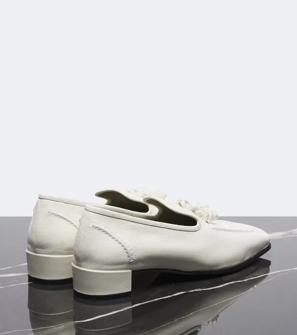Bottega Veneta Romeo Tasseled Leather Loafers