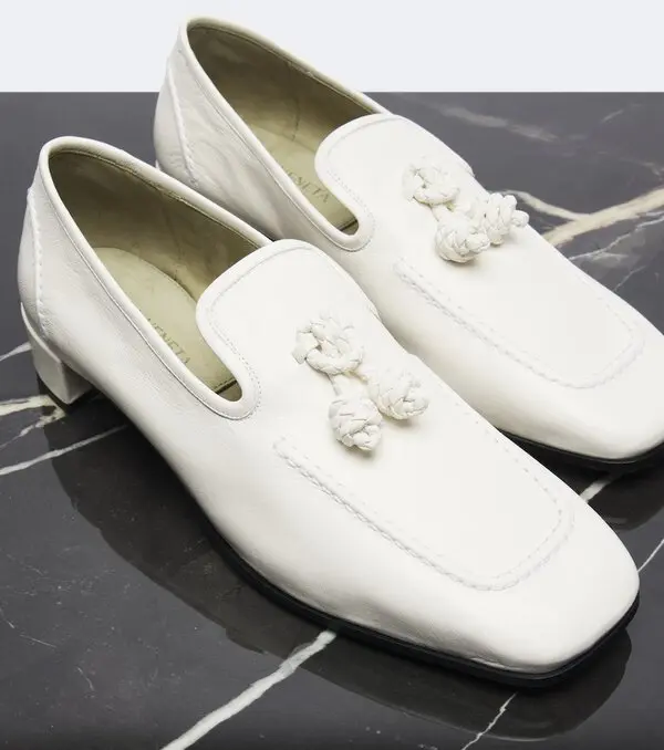 Bottega Veneta Romeo Tasseled Leather Loafers