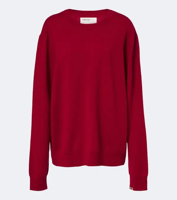 Extreme Cashmere N°358 Mister Cashmere-blend Sweater - Red