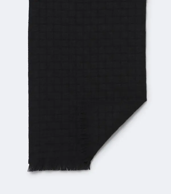 Bottega Veneta Intrecciato Cashmere Scarf