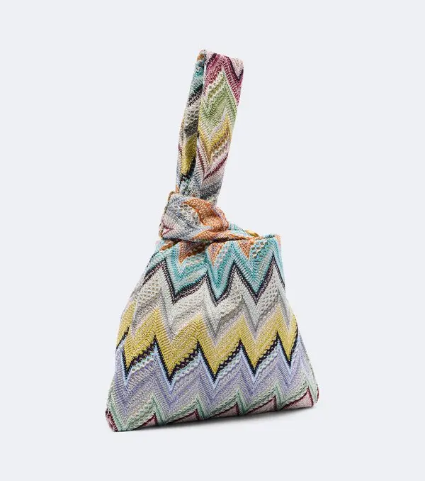 Missoni Zigzag Jacquard Lamé Top-handle Bag