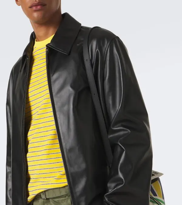 Loewe Striped Cotton-blend Terry T-shirt