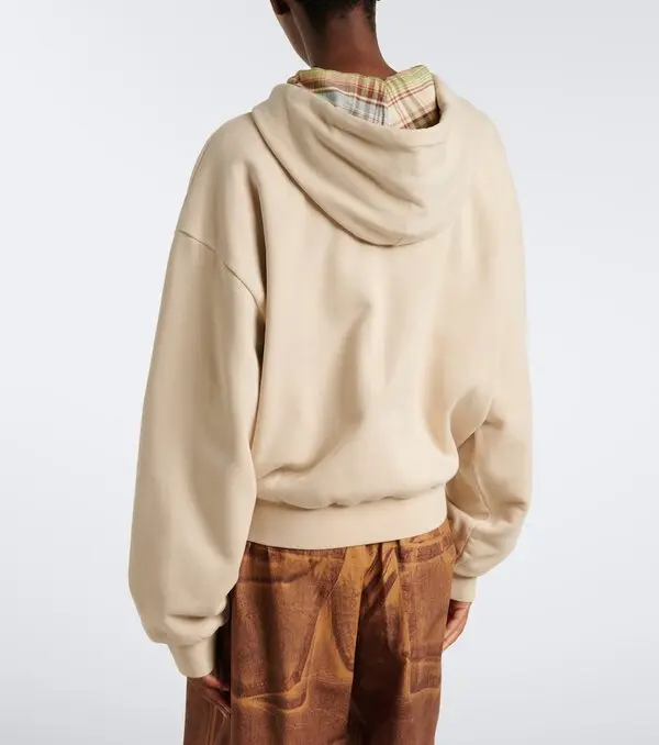 Acne Studios Cotton Jersey Zip-up Hoodie