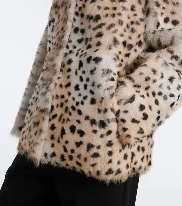 ARMA Cynthia Reversible Leopard-print Shearling Jacket