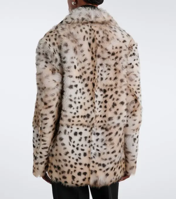 ARMA Cynthia Reversible Leopard-print Shearling Jacket