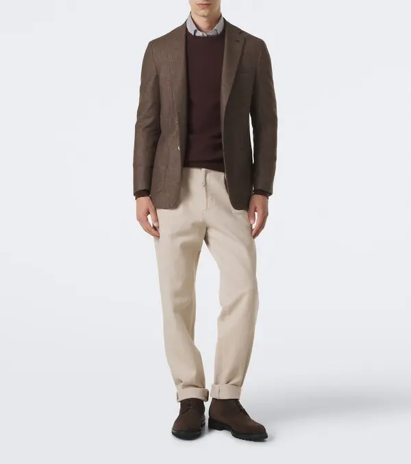 Kiton Suede Desert Boots