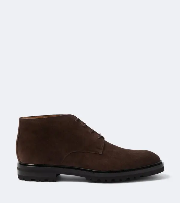 Kiton Suede Desert Boots