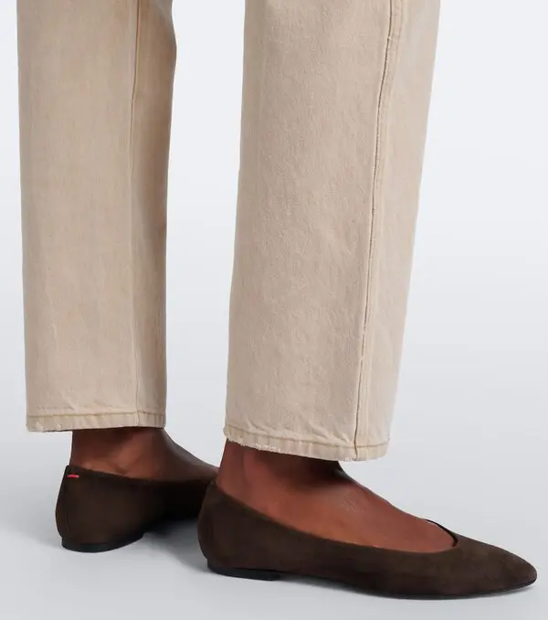 AeydĒ Ellie Suede Ballet Flats