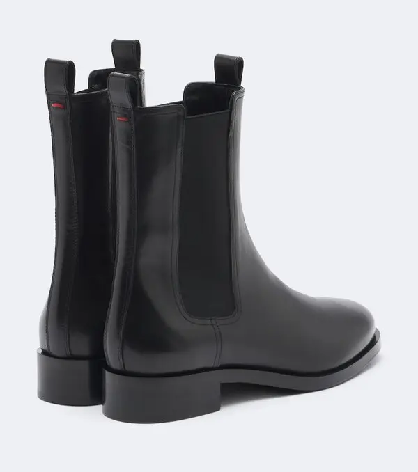 AeydĒ Caspar Leather Chelsea Boots