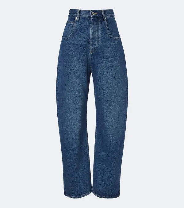 Bottega Veneta Barrel-leg Jeans - Blue
