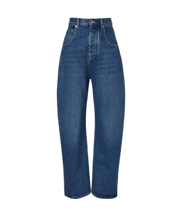 Bottega Veneta Barrel Leg Jeans - Blue