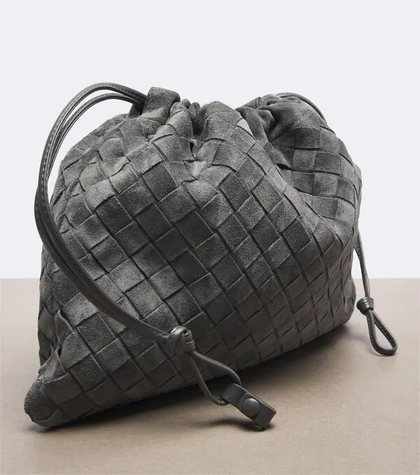 Bottega Veneta Dustbag Small Suede Pouch