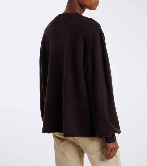 Extreme Cashmere N°280 Bi Cashmere-blend Sweater - Brown