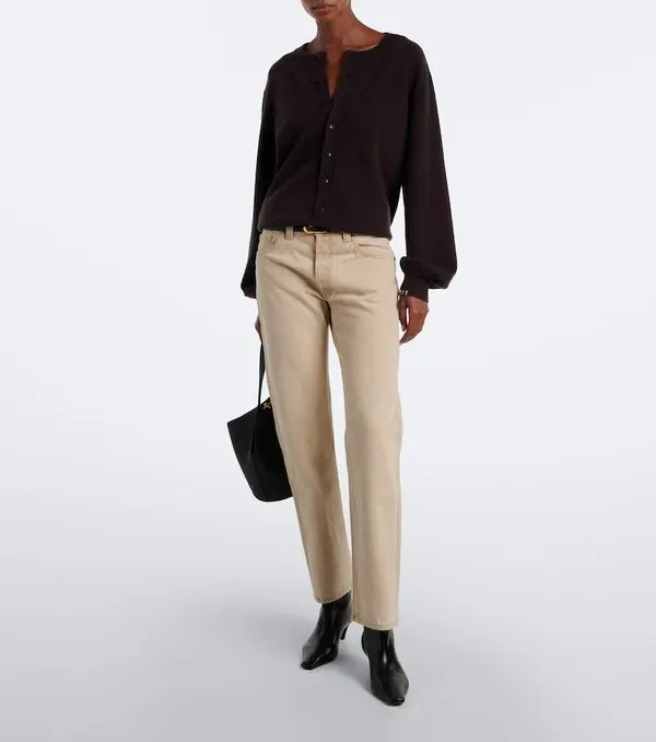 Extreme Cashmere N°280 Bi Cashmere-blend Sweater - Brown