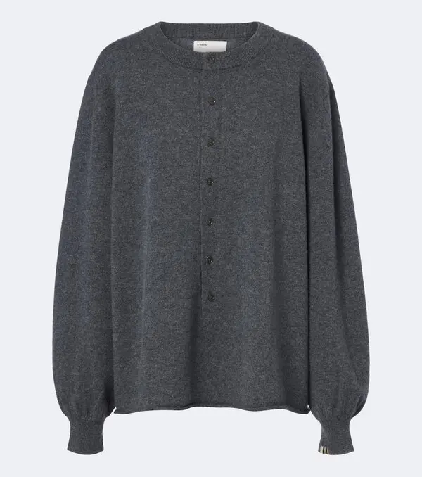 Extreme Cashmere N°280 Bi Cashmere-blend Sweater - Grey