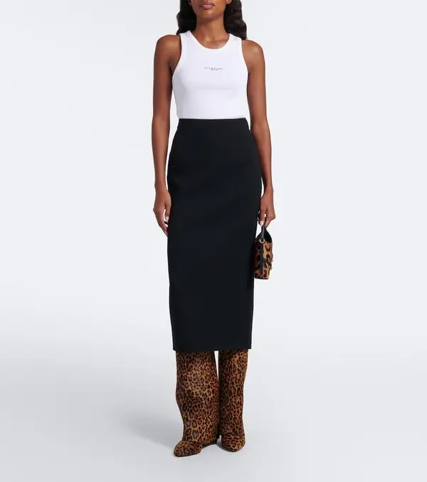 Givenchy Shark Pinch Calf Hair Knee-high Boots