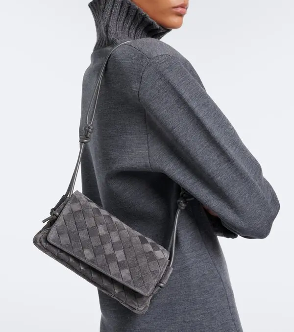 Bottega Veneta Notturno Mini Bag - Grey