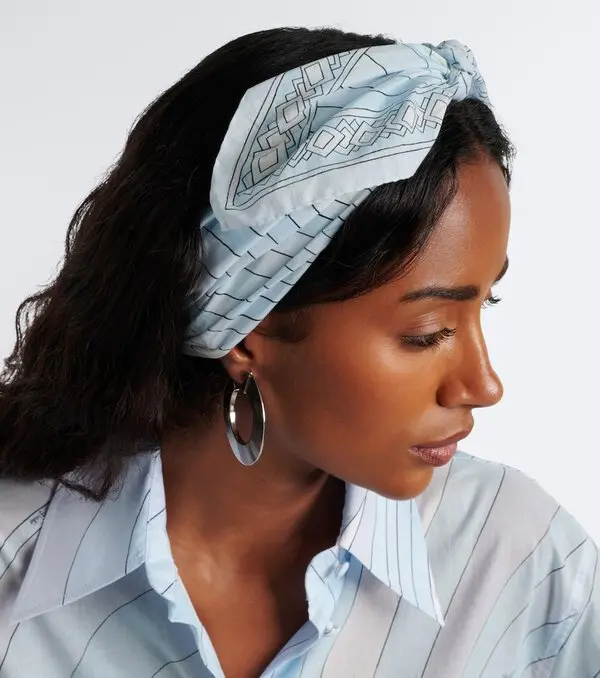 Emilio Pucci Iride Cotton Headband