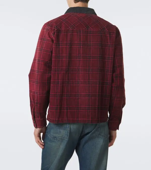 Ralph Lauren Plaid Cotton Corduroy Overshirt