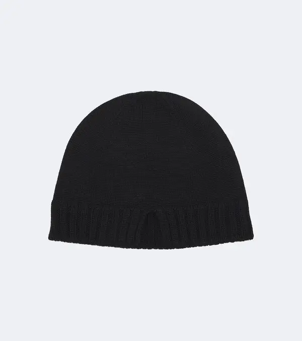 Bottega Veneta Wool Beanie - Black