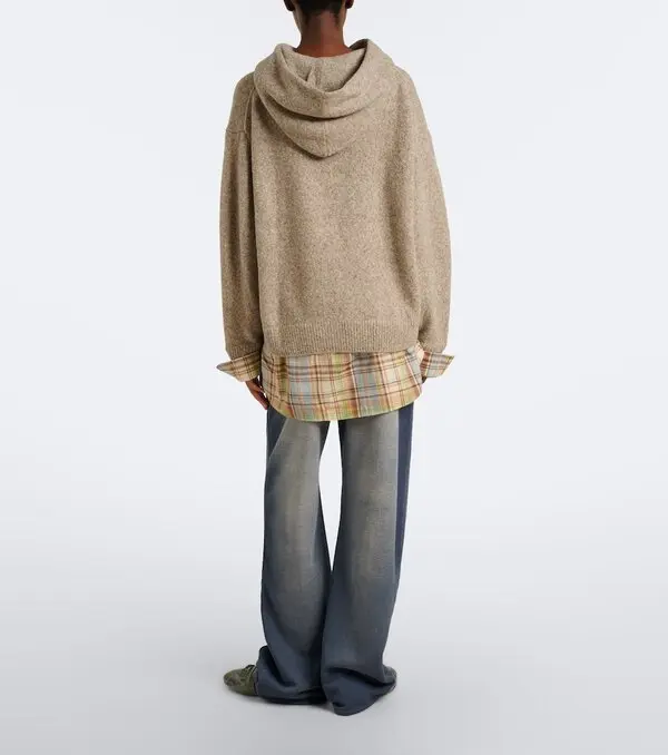 Acne Studios Cotton Fleece Wide-leg Pants