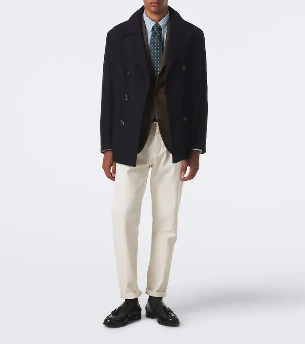 Polo Ralph Lauren Checked Wool-blend Blazer