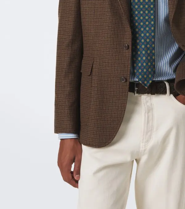 Polo Ralph Lauren Checked Wool-blend Blazer