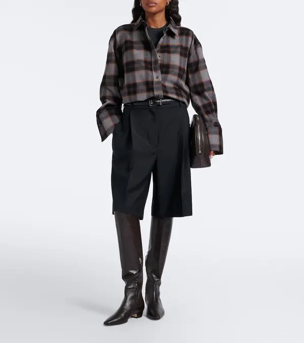 AeydĒ Ilaria Leather Over-the-knee Boots