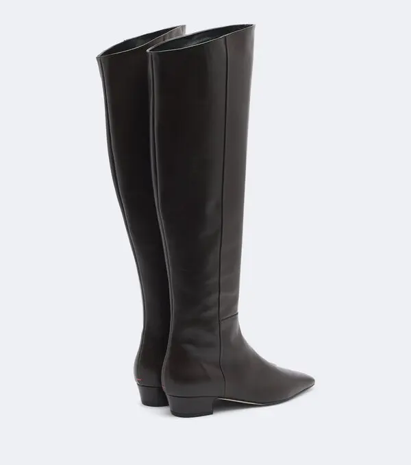 AeydĒ Ilaria Leather Over-the-knee Boots
