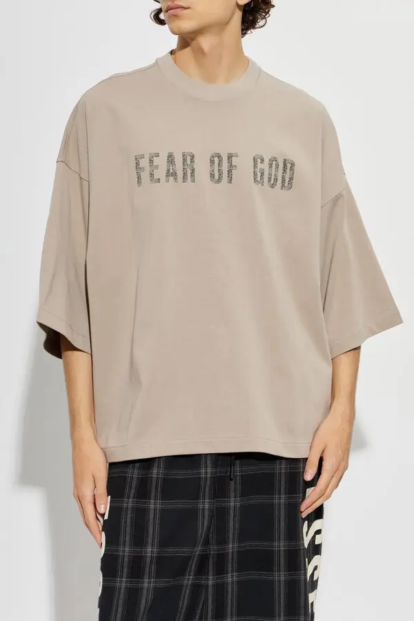 Fear Of God Cotton T-shirt With Print