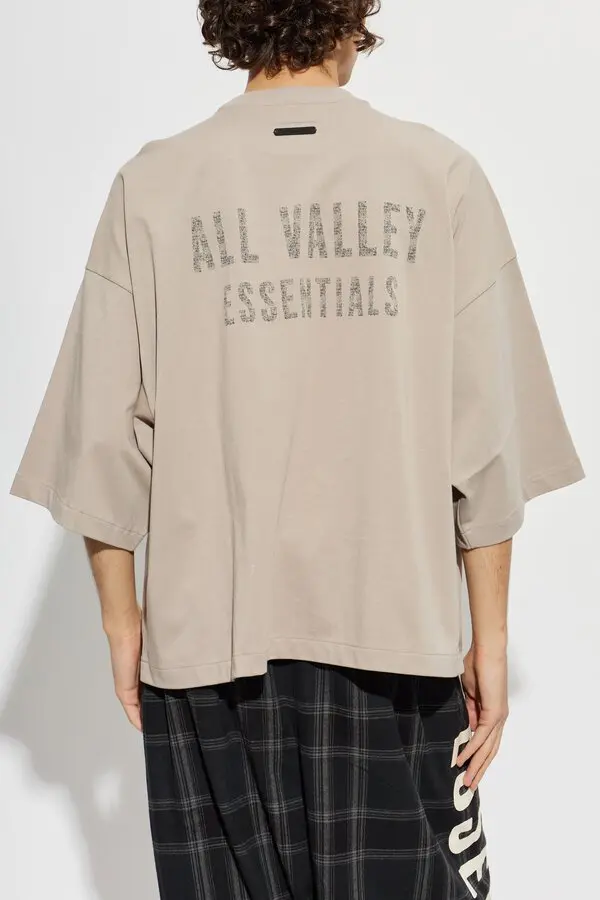 Fear Of God Cotton T-shirt With Print